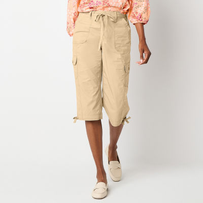 St. John's Bay Womens Mid Rise Tall Capri Pant - JCPenney