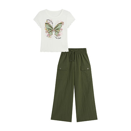 Click here for Knit Works Big Kid Girls 2-pc. Pant Set  Medium  G... prices