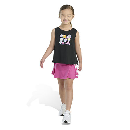 Click here for adidas Little Girls 2-pc. Skort Set  6x  Black prices