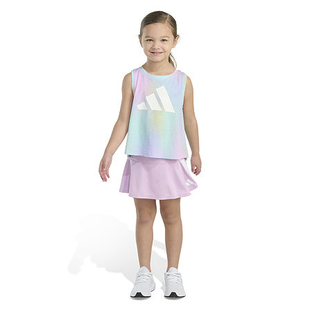 Click here for adidas Toddler and Little Girls 2-Piece Printed Ta... prices