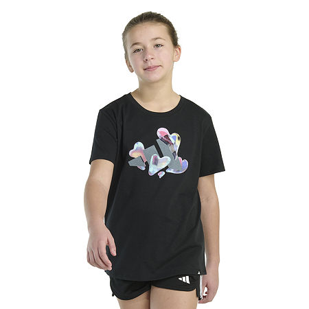 Click here for adidas Big Kid Girls Crew Neck Short Sleeve Regula... prices