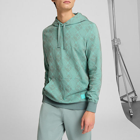 Click here for PUMA Mens Long Sleeve Active Hoodie  Large  Green prices