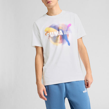 Click here for PUMA Mens Crew Neck Short Sleeve Regular Fit Graph... prices