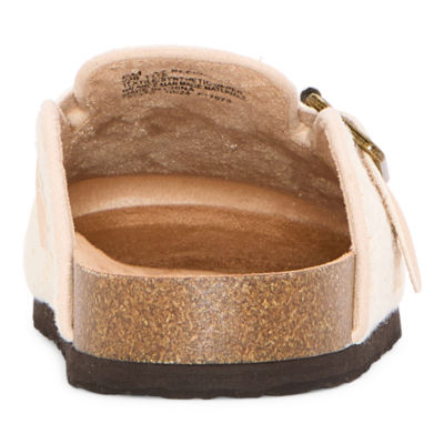 Arizona Jean Co Reece Womens Round Closed Toe Clogs