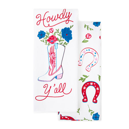 Click here for Layerings Howdy Yall 2-pc. Kitchen Towel Set  One... prices