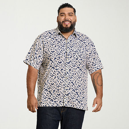 Click here for Van Heusen Weekend Mens Big and Tall Camp Shirt  2... prices