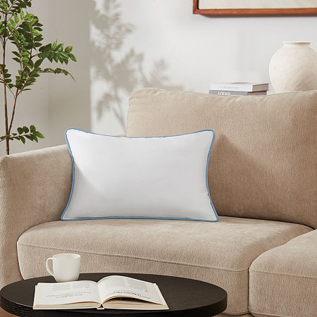 Click here for Brooklyn Loom Contrast Piped Solid Rectangular Thr... prices