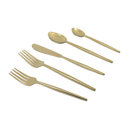 Click here for Vibhsa 20 Piece Gold Flatware Set  Service for 4 -... prices