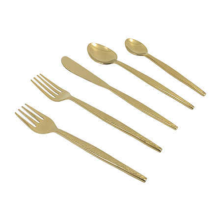 Click here for Vibhsa 20 Piece Gold Flatware Set  Service for 4 -... prices