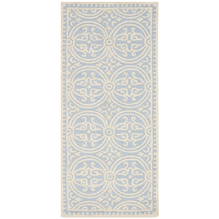 Click here for Safavieh Iris Runner rug  One Size  Blue prices
