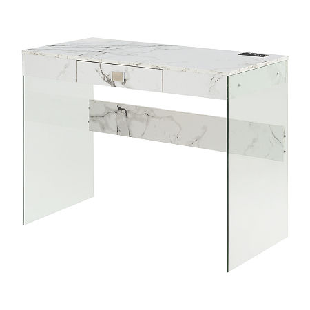 Click here for Soho Office Collection Writing Desk  One Size  Whi... prices