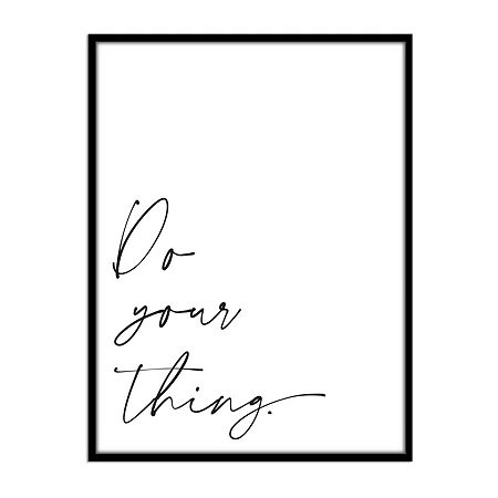 Click here for Enchante 19 X 25 Do Your Thing Framed Print  One S... prices