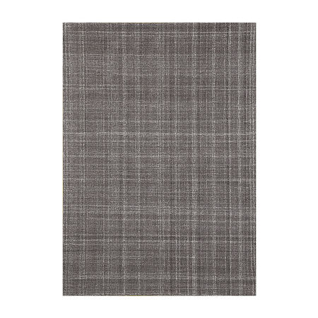 Click here for Laurel Plaid Hand Tufted Indoor Rectangular Area R... prices