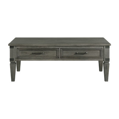 Intercon Incorporated Foundry Living Room Collection 2-Drawer Coffee ...