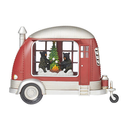 Click here for Roman 8 Lighted Bear Camper By Fire Lighted Christ... prices
