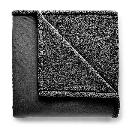 Click here for Shavel Home Micro Flannel Sherpa Blanket  One Size... prices