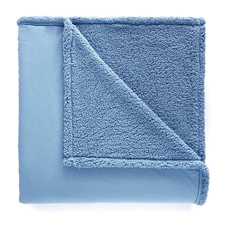 Click here for Shavel Home Micro Flannel Sherpa Blanket  One Size... prices