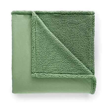 Click here for Shavel Home Micro Flannel Sherpa Blanket  One Size... prices