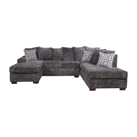 Click here for Sonoma 3-Piece Chenille Sofa Chaise U-Shaped Secti... prices