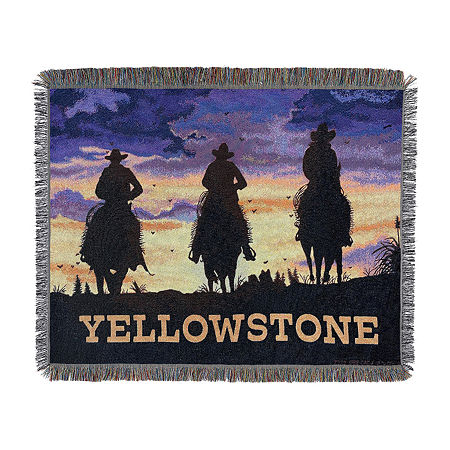 Click here for Northwest Yellowstone Giddy Up Tapestry Throw  One... prices