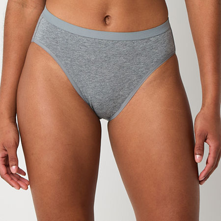 Click here for Arizona Body Cotton High Leg Panty  Small  Gray prices