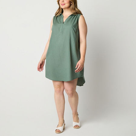 Click here for St. Johns Bay Womens Sleeveless Plus Maxi Dress  4... prices