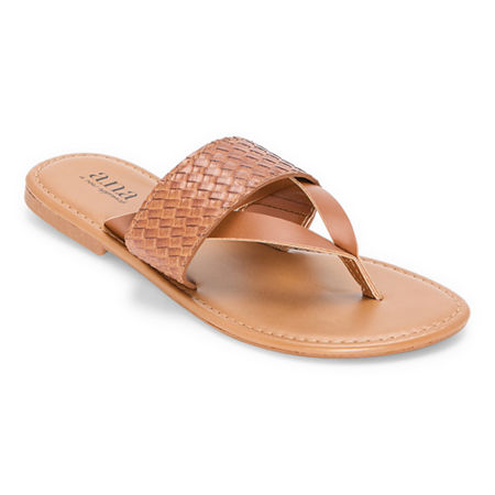 Click here for a.n.a Womens Woven Band Slide Sandals  10  Brown prices
