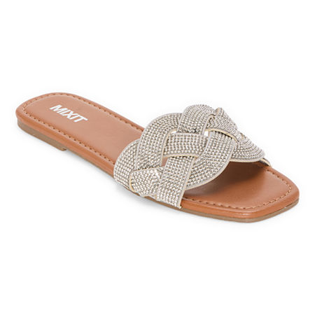 Click here for Mixit Womens Opal Flat Sandals  9  Silver prices
