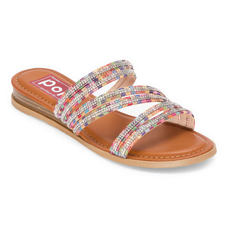 Click here for Pop Womens Survives Strap Sandals  8 1/2 Medium  R... prices