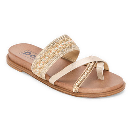 Click here for Pop Adalia Womens Footbed Sandals  6 Medium  Yello... prices