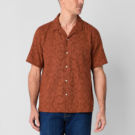 Click here for mutual weave Mens Short Sleeve Camp Shirt  Xx-larg... prices