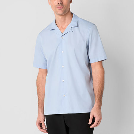 Click here for J. Ferrar Ultra Comfort Mens Short Sleeve Camp Shi... prices