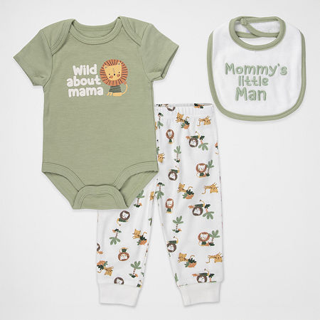 Click here for Baby Essentials Baby Boys 3-pc. Pant Set  12 Month... prices