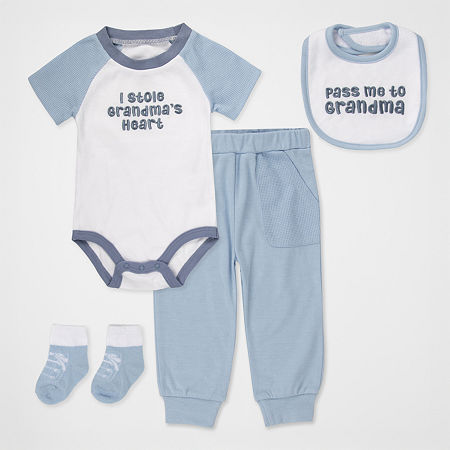 Click here for Baby Essentials Baby Boys 4-pc. Pant Set  12 Month... prices