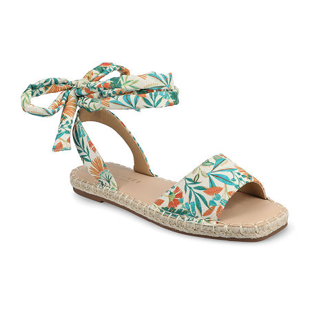 Click here for Journee Collection Womens Emelie Flat Sandals  7 M... prices