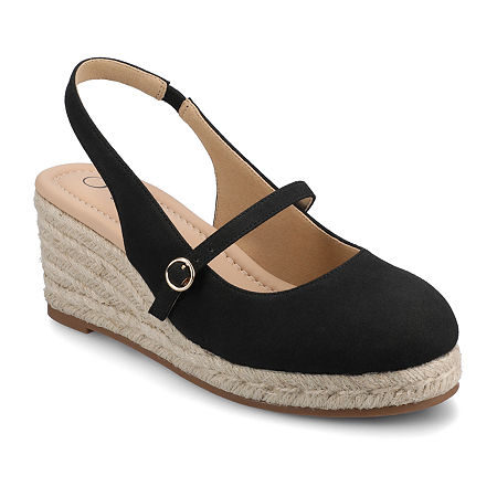 Click here for Journee Collection Womens Asmyna Wedge Sandals - B... prices