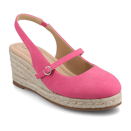 Click here for Journee Collection Womens Asmyna Wedge Sandals - H... prices