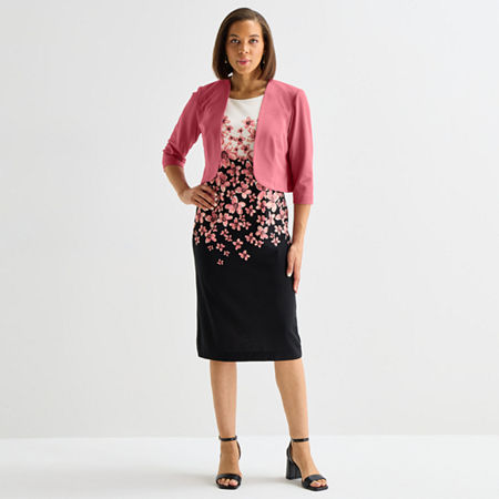 Click here for Maya Brooke Womens Floral Jacket Dress  18  Pink prices