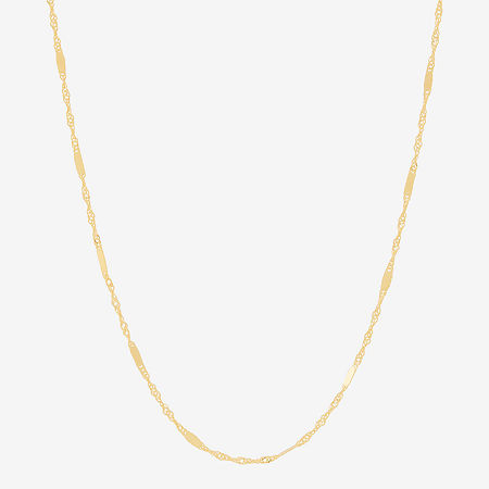Click here for Made in Italy Womens 10K Gold 18 Inch Singapore Ch... prices