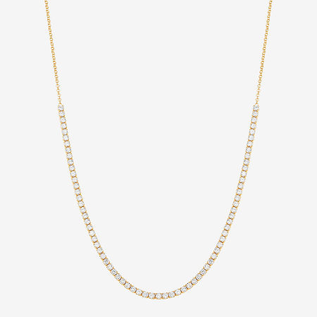 Click here for Silver Addiction Womens White Cubic Zirconia 14K G... prices