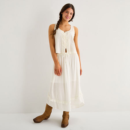 Click here for Arizona Womens Juniors Mid Rise Maxi Skirt  X-smal... prices