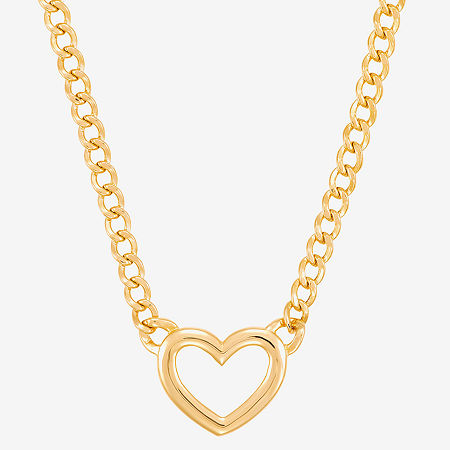 Click here for Limited Quantities! Womens 10K Gold Heart 18 Inch... prices