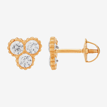 Click here for Limited Quantities! White Cubic Zirconia 14K Gold... prices