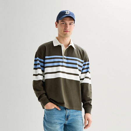 Click here for Arizona Mens Long Sleeve Regular Fit Button Down C... prices