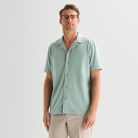 Click here for Stafford Diamond Texture Mens Short Sleeve Regular... prices