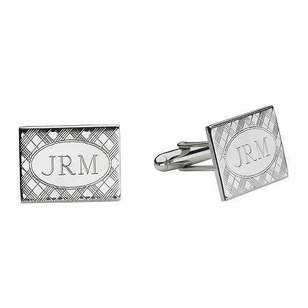 Click here for Personalized Plaid Pattern Cuff Links  One Size  S... prices