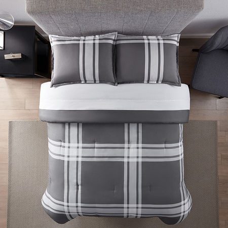 Click here for Serta Jax Complete Bedding Set with Sheets  One Si... prices