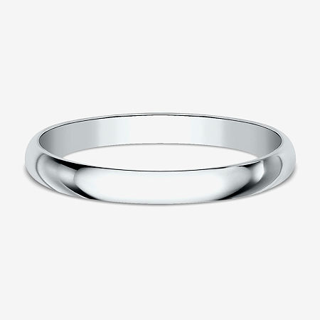 Click here for Womens 2MM 10K White Gold Wedding Band  4  White prices