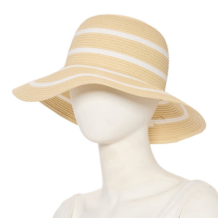 Click here for Liz Claiborne Striped Womens Cloche Hat  One Size... prices