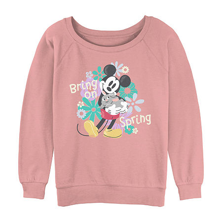Click here for Disney Mickey Mouse Bring On Spring Sweatshirt Wom... prices